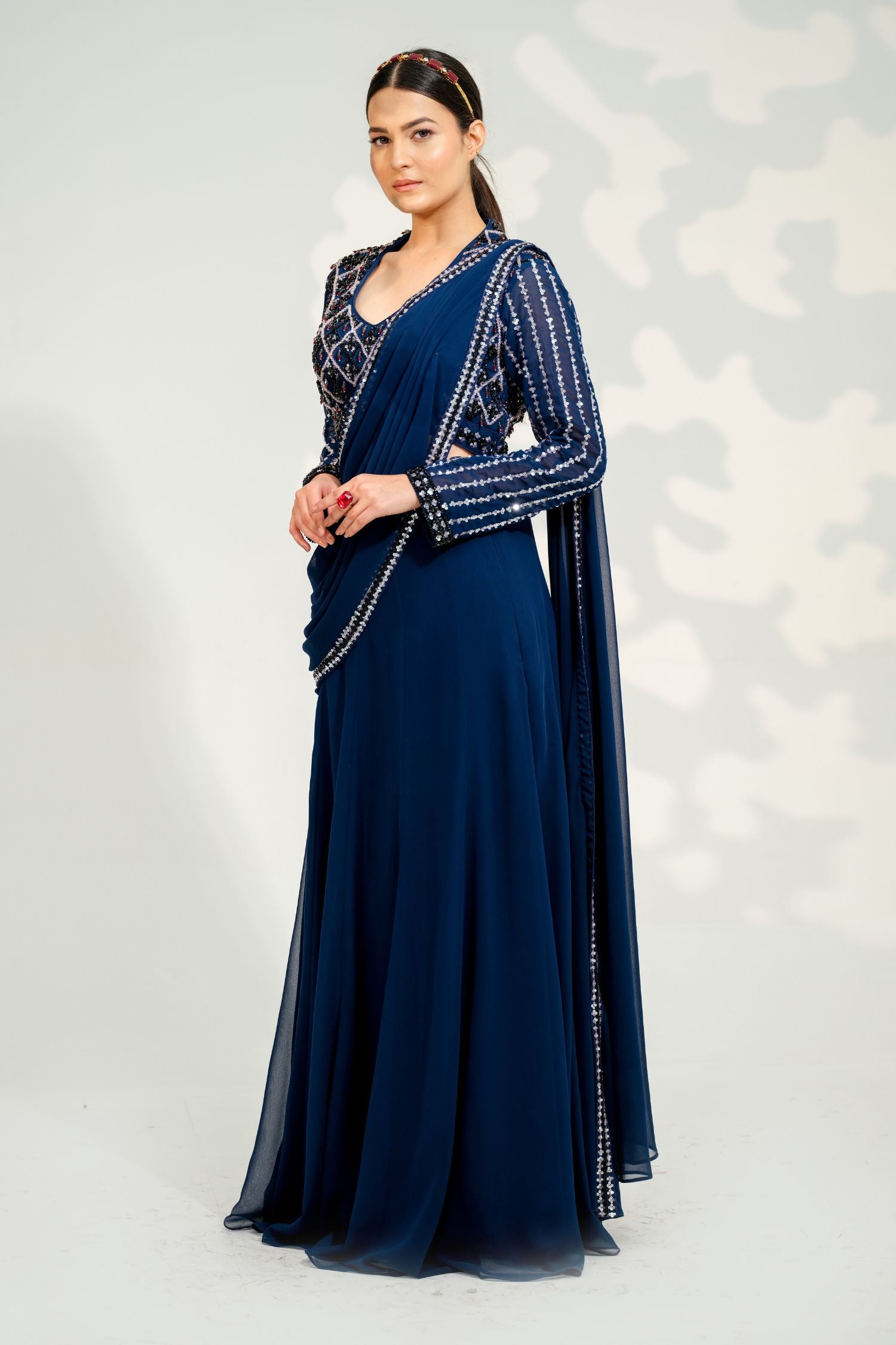 Kyanite Lehenga Set | Tamaraa By Tahani